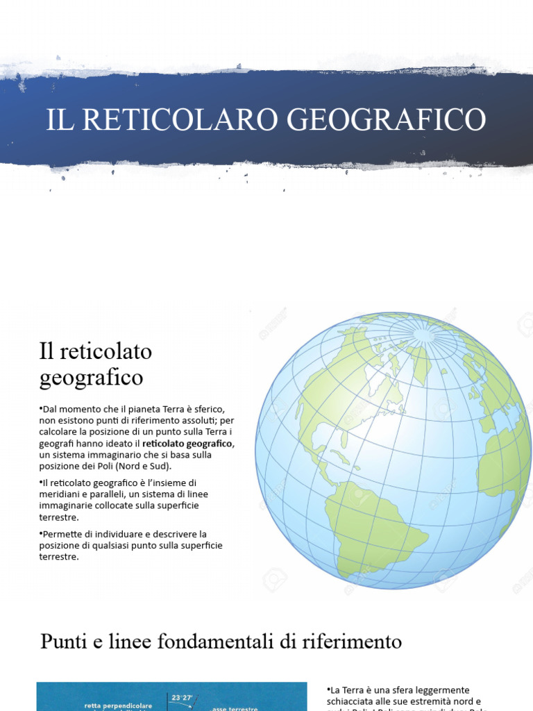 Reticolato Geografico e Coordinate Geografiche | PDF