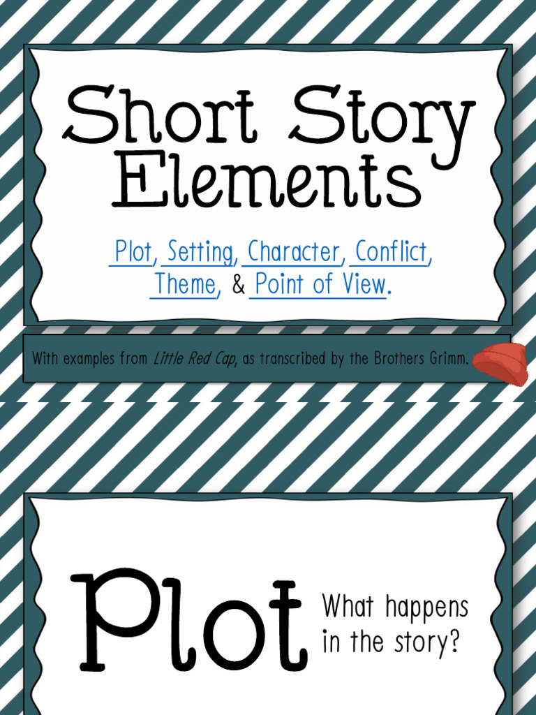 Short Story Elements Slideshow | PDF | Narration