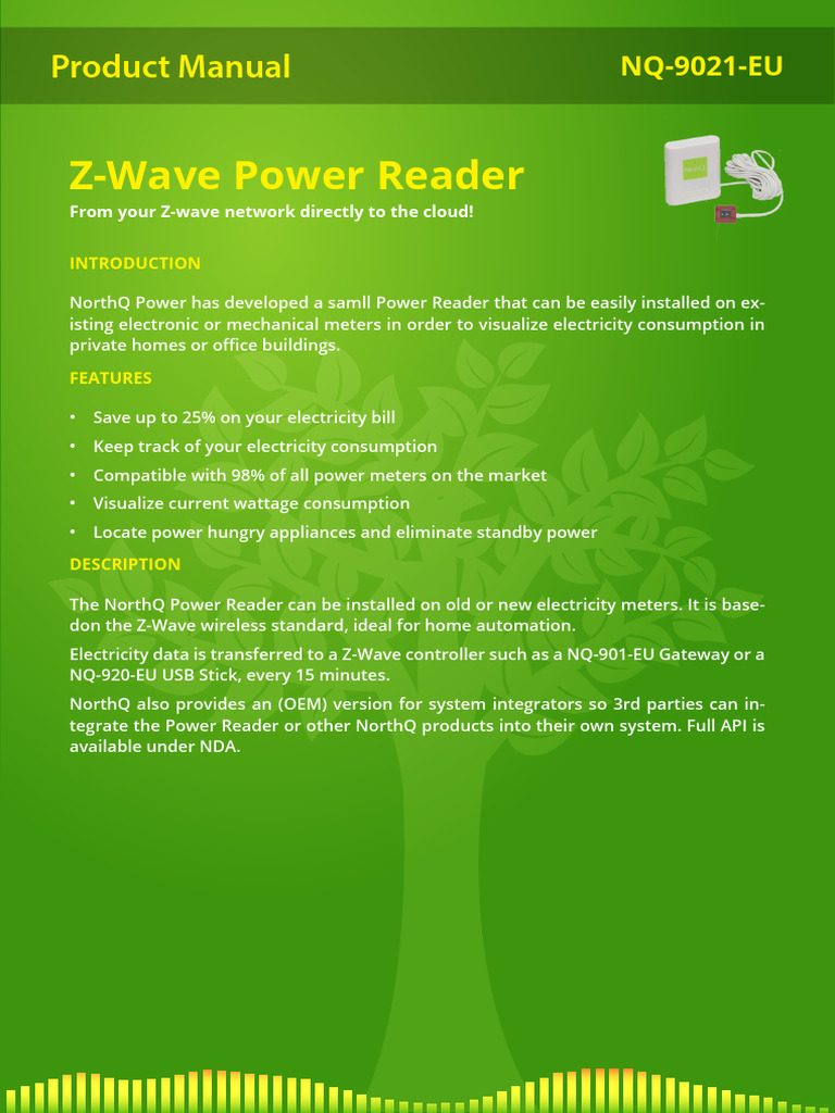 NorthQ - power-reader-NQ-9021-EU | PDF | Calibration | Computing