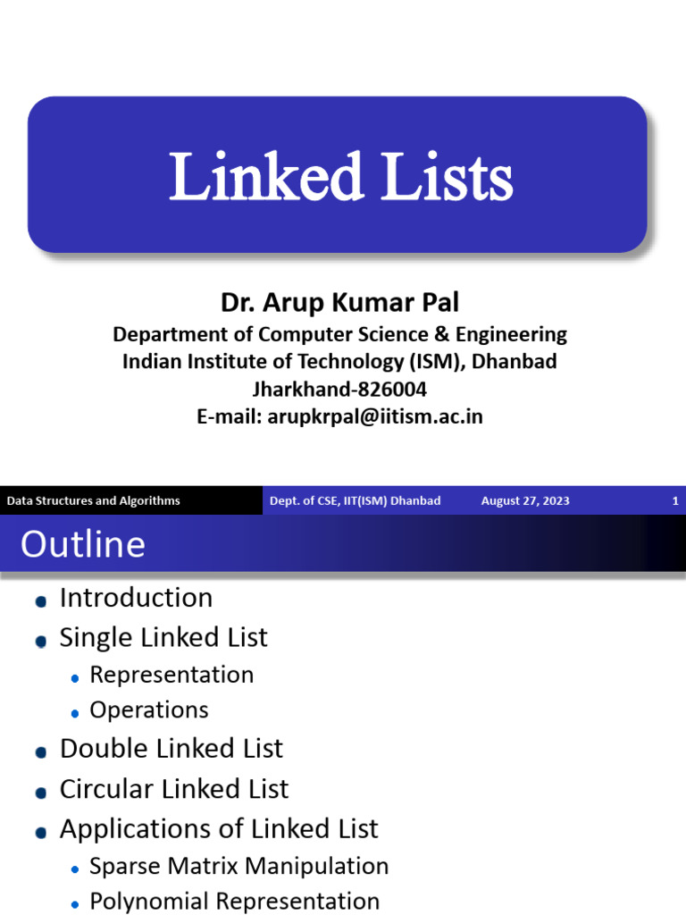 Linked List 0 | PDF | Pointer (Computer Programming) | Data