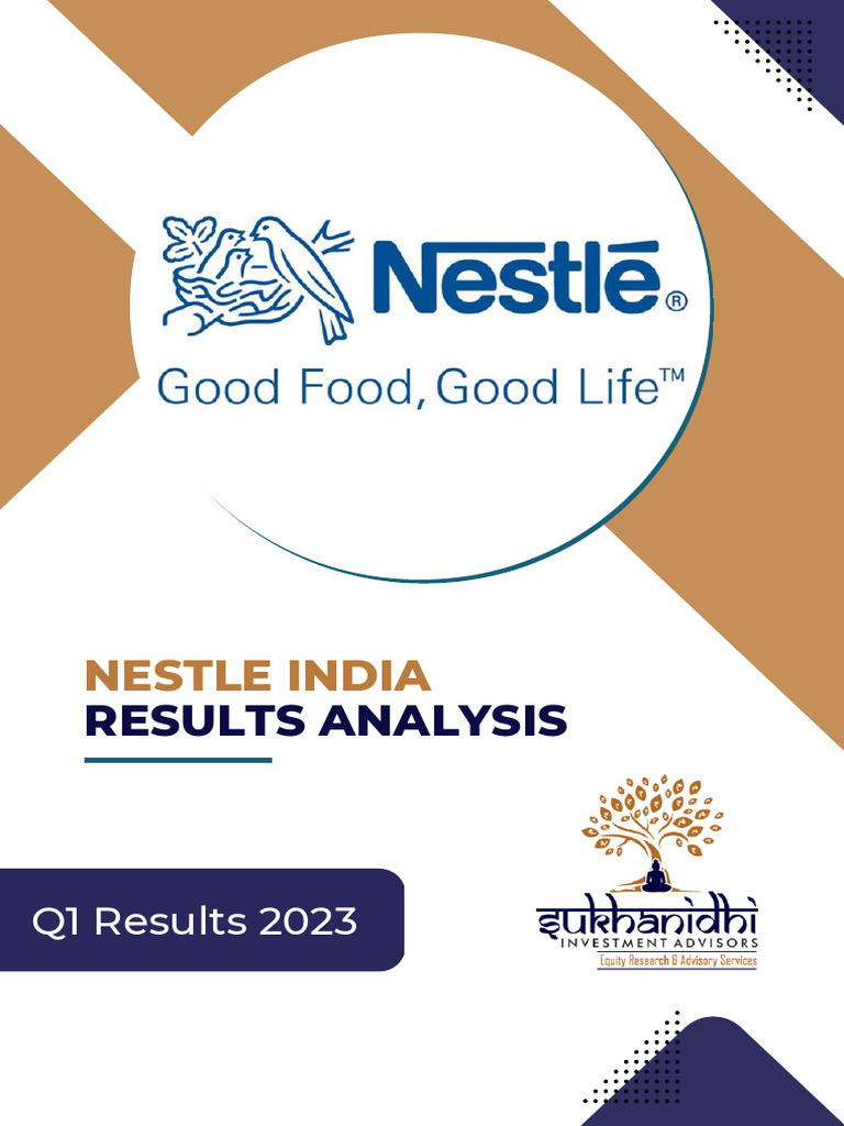 Nestle India Q1 2023 Profit Soars 25% | PDF | Revenue | Financial Markets