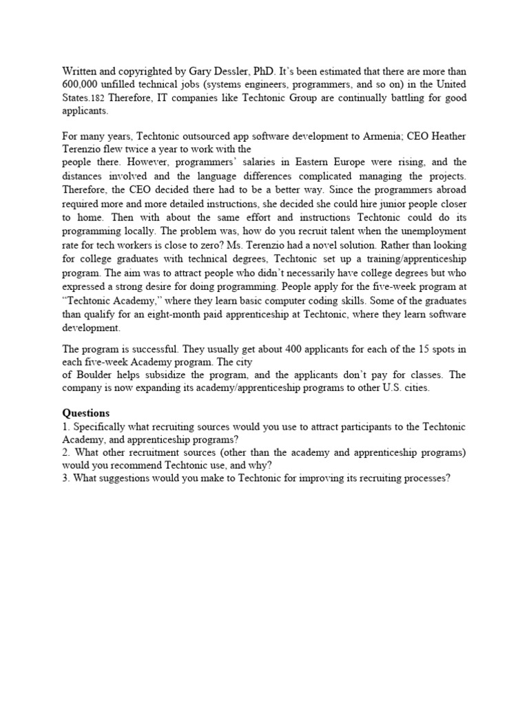 Application Case | PDF