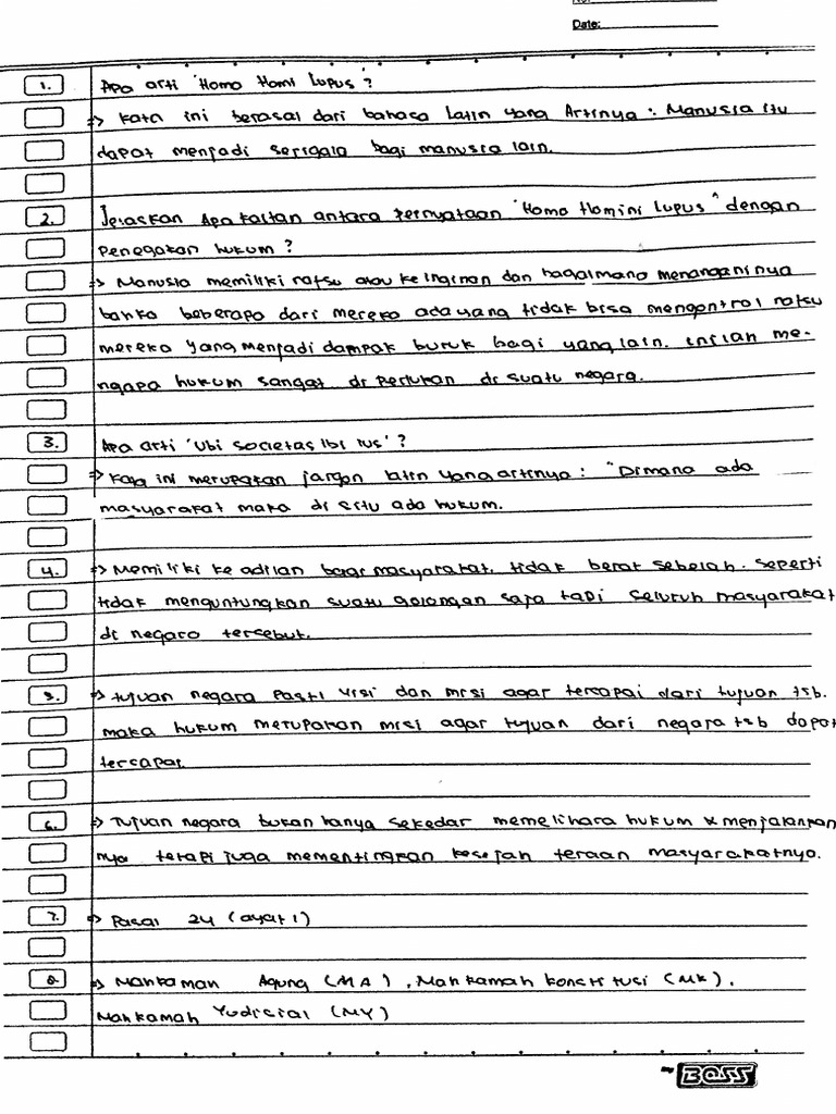 1PA07 - T4 - 10523430 - FATIYAH AISYAH RAHMAH - Ringkasan Penegakan Hukum | PDF