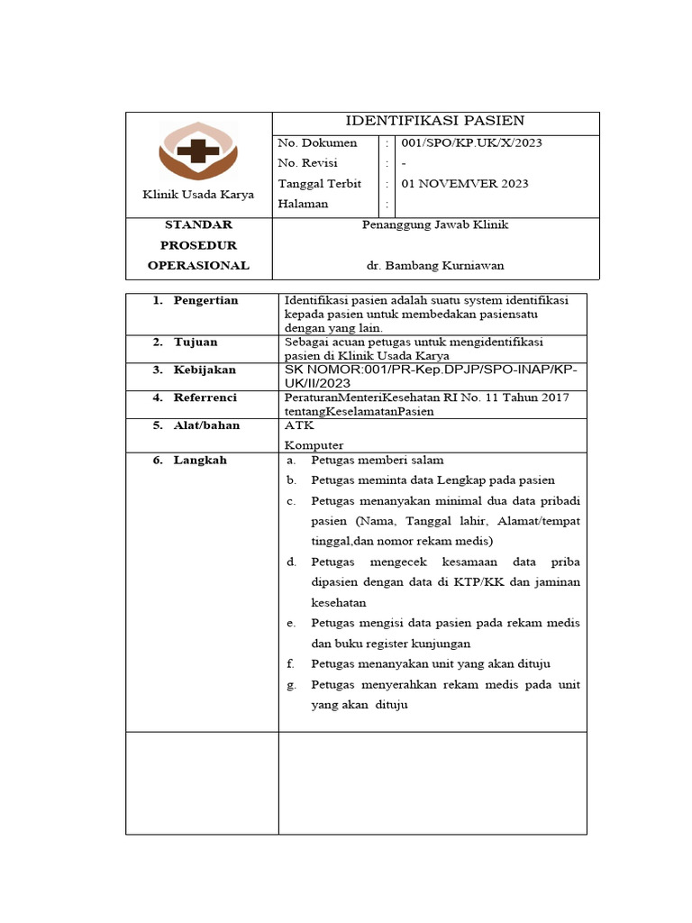 Sop Ranap | PDF | Pengembangan Diri | Kesehatan Holistik