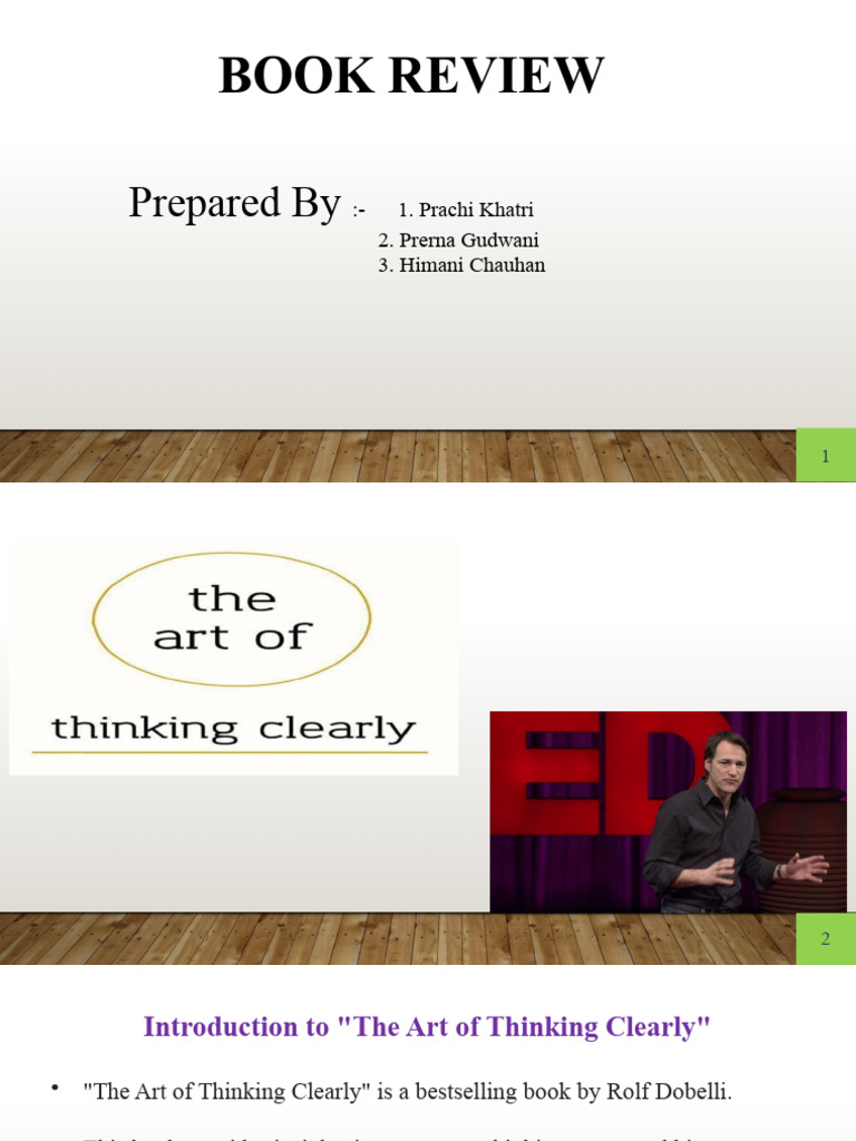 Insights from "The Art of Thinking Clearly" | PDF | Bias | Decision Making