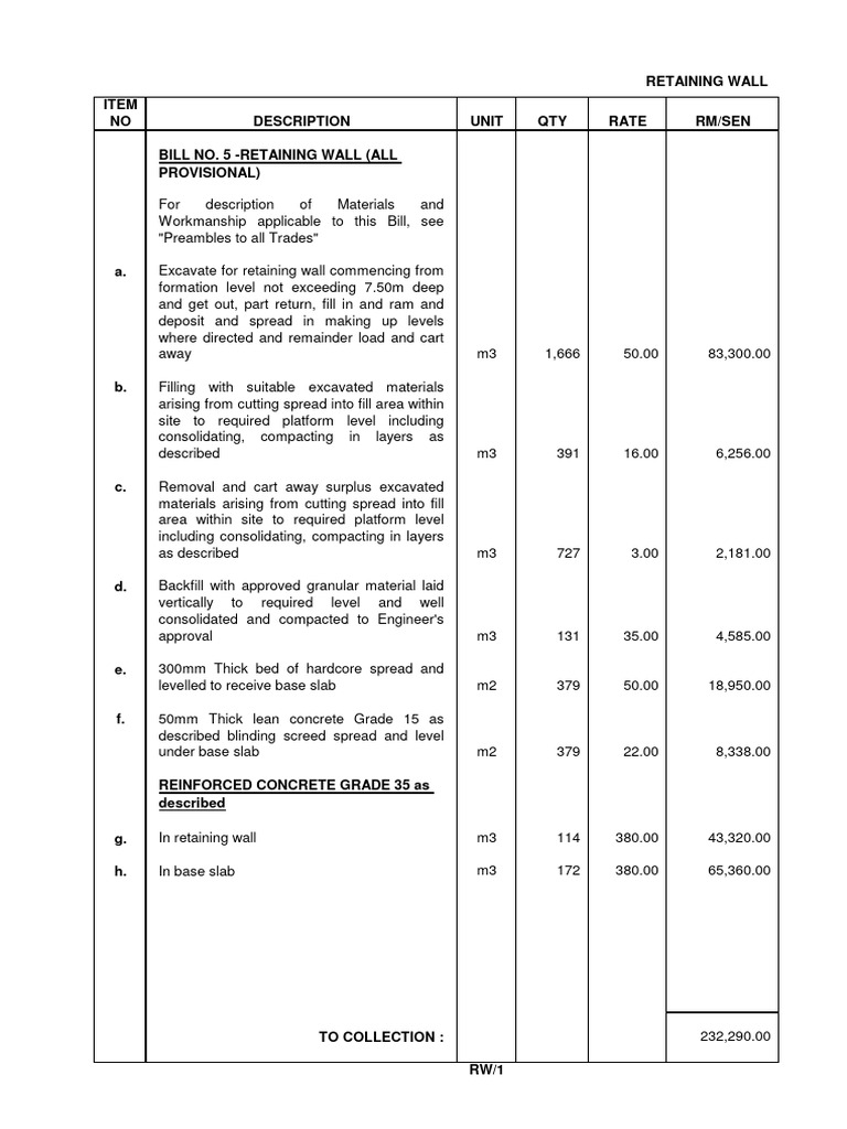 S1-06 Section D - Infrastructure Works (Manual) | PDF | Building ...
