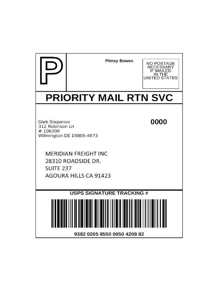 E Bay Return Label | PDF