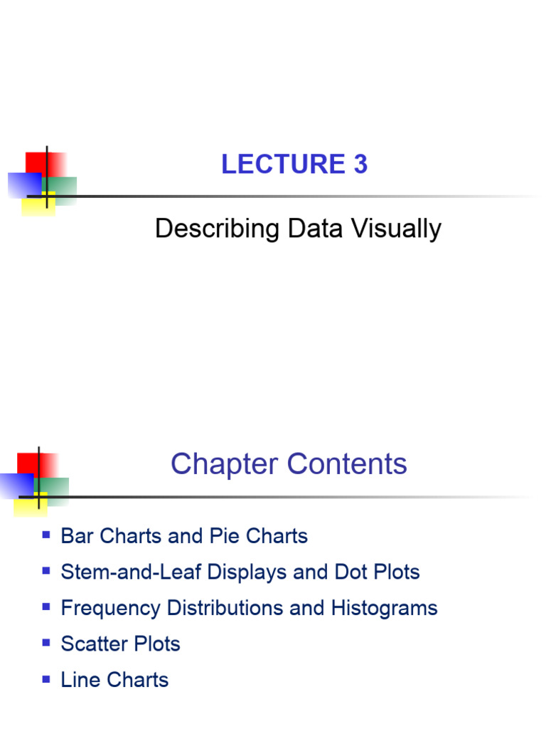Lecture 03 | PDF | Histogram | Chart