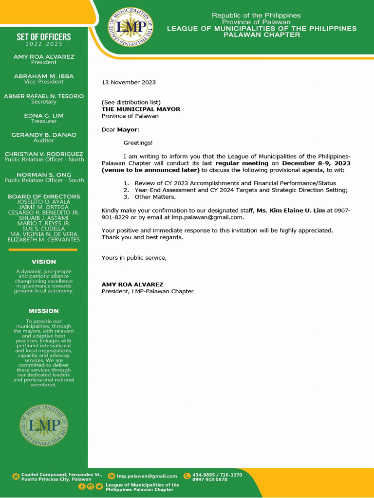 (DRAFT) - LMP-Notice of Meeting-Year End Assessment | PDF (DRAFT) - LMP-Notice of Meeting-Year End Assessment | PDF