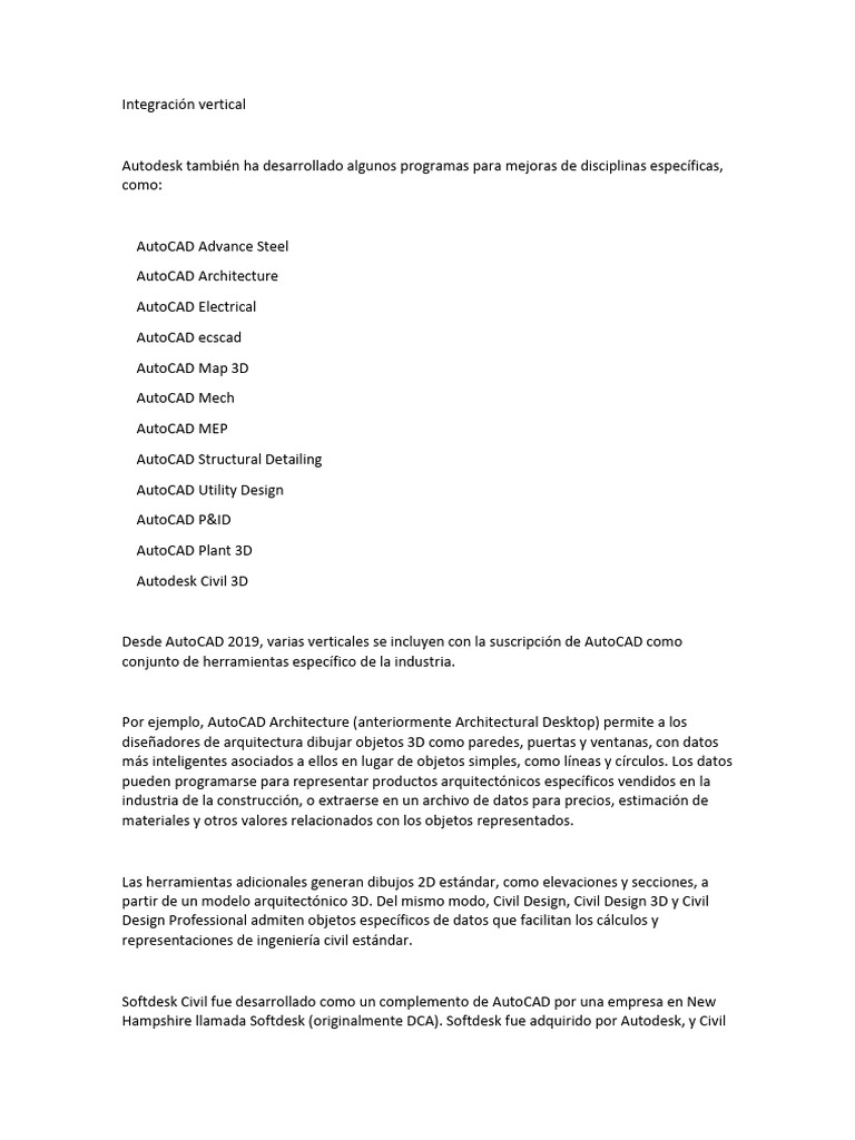 Integracion Vertical | PDF