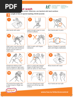 How To Handwash Poster | PDF | Hand Washing | Hygiene
