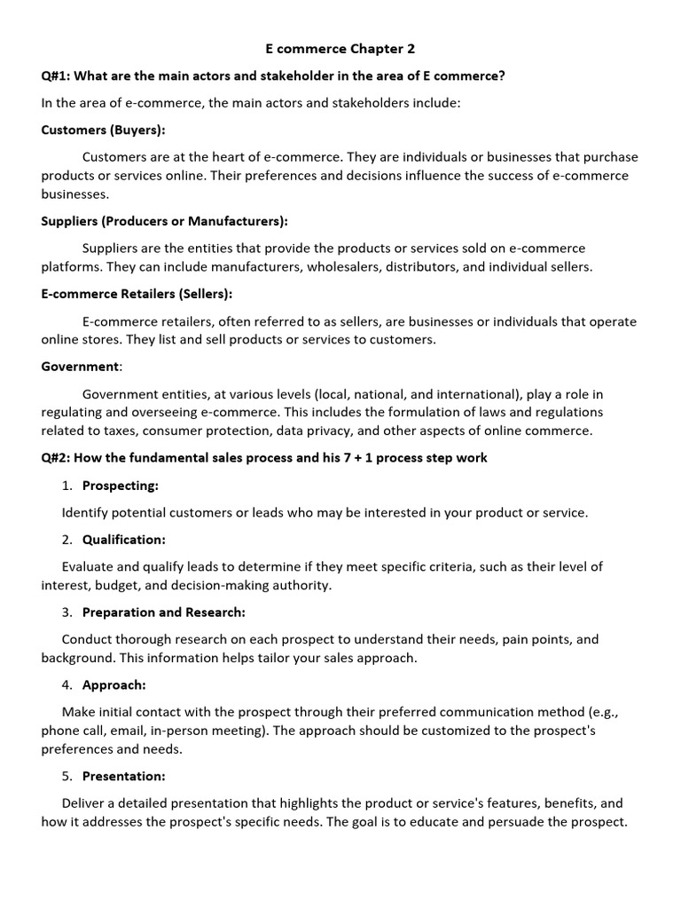 E Commerce Chapter 2 | PDF | Internet Protocols | Transmission Control Protocol