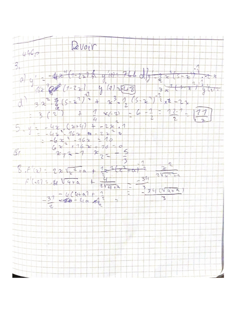 Karim Devoir Maths | PDF