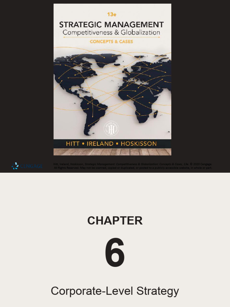 Chapter 6 Powerpoint Notes | PDF | Mergers And Acquisitions | Strategic ...