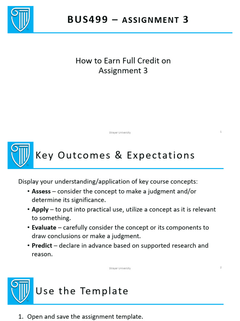 (Students) How To Earn Full Credit On Assignment 3 | PDF | Plagiarism ...