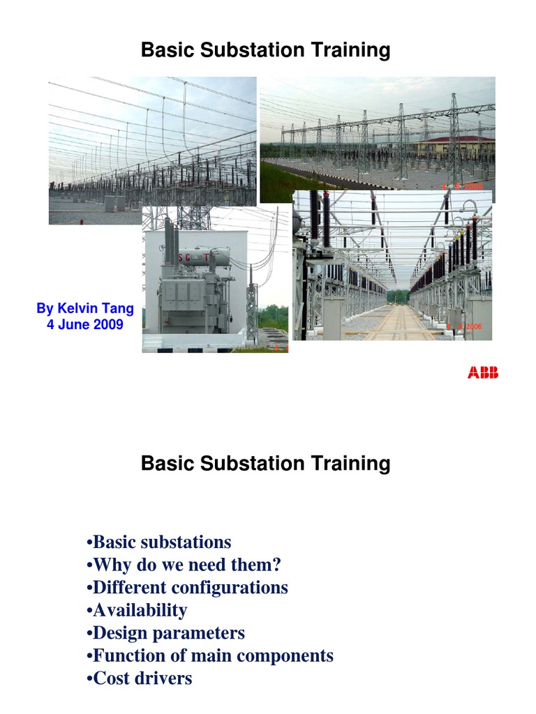 Basic Substation Training | Electrical Substation | Electric Power System