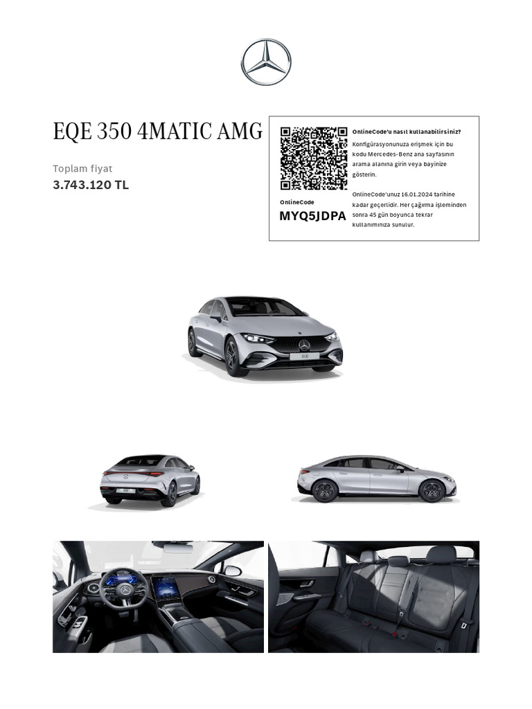 Eqe 350 4matic Amg Myq5jdpa | PDF