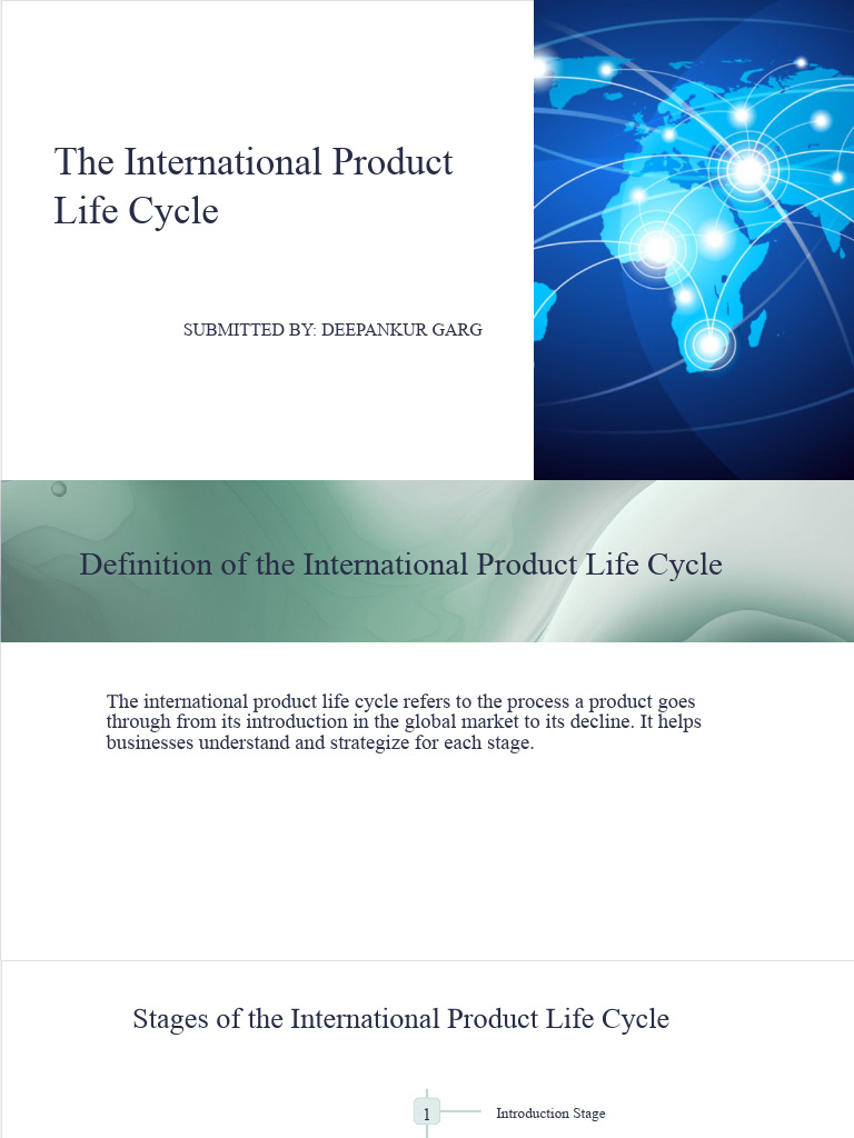 Understanding the International Product Life Cycle | PDF | Product ...