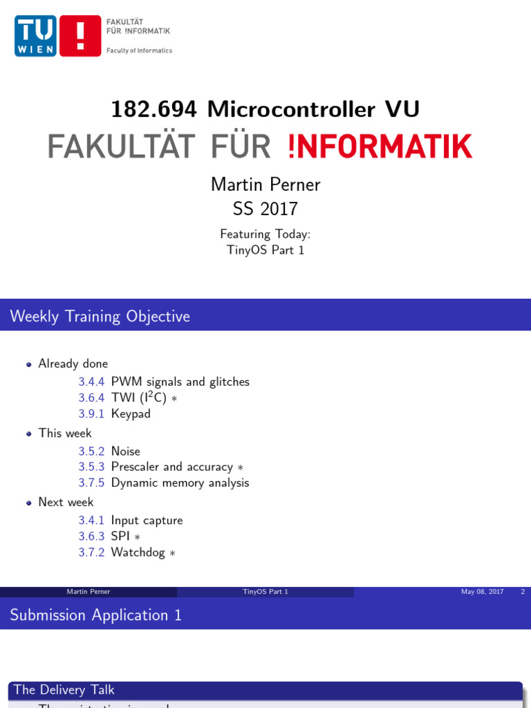 07 Tinyos | PDF | Interface (Computing) | Software