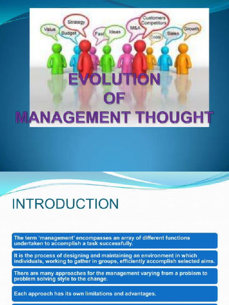 Evolution of MGT Thought | PDF