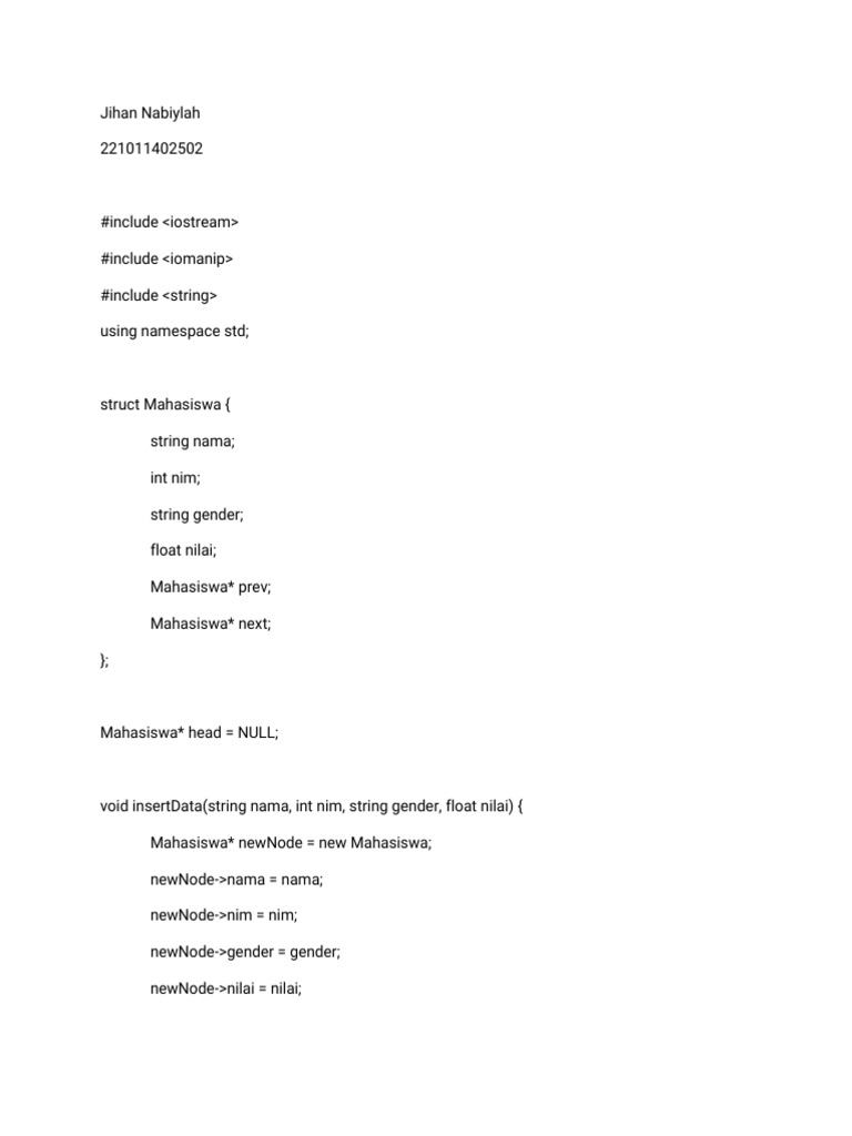 Single Linked List | PDF Single Linked List | PDF