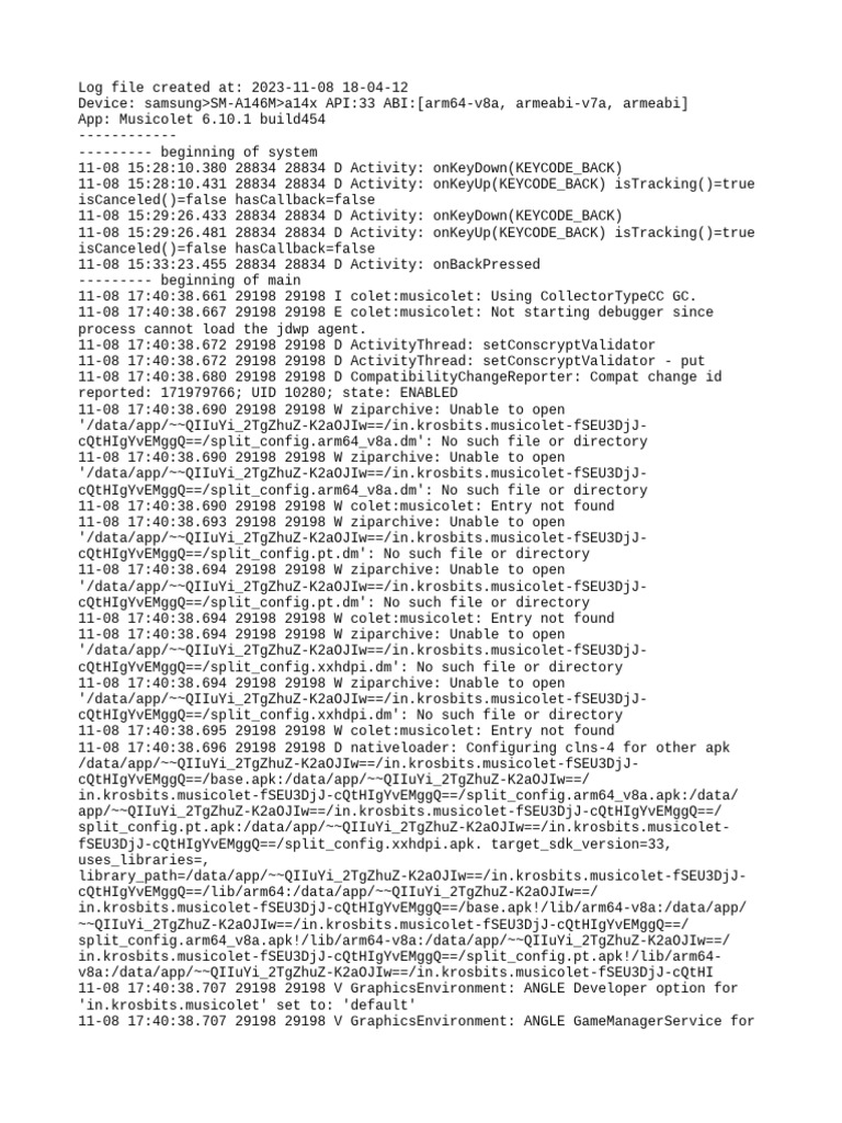 2023-11-08 18-04-12 | PDF | Android (Operating System) | Computer Engineering