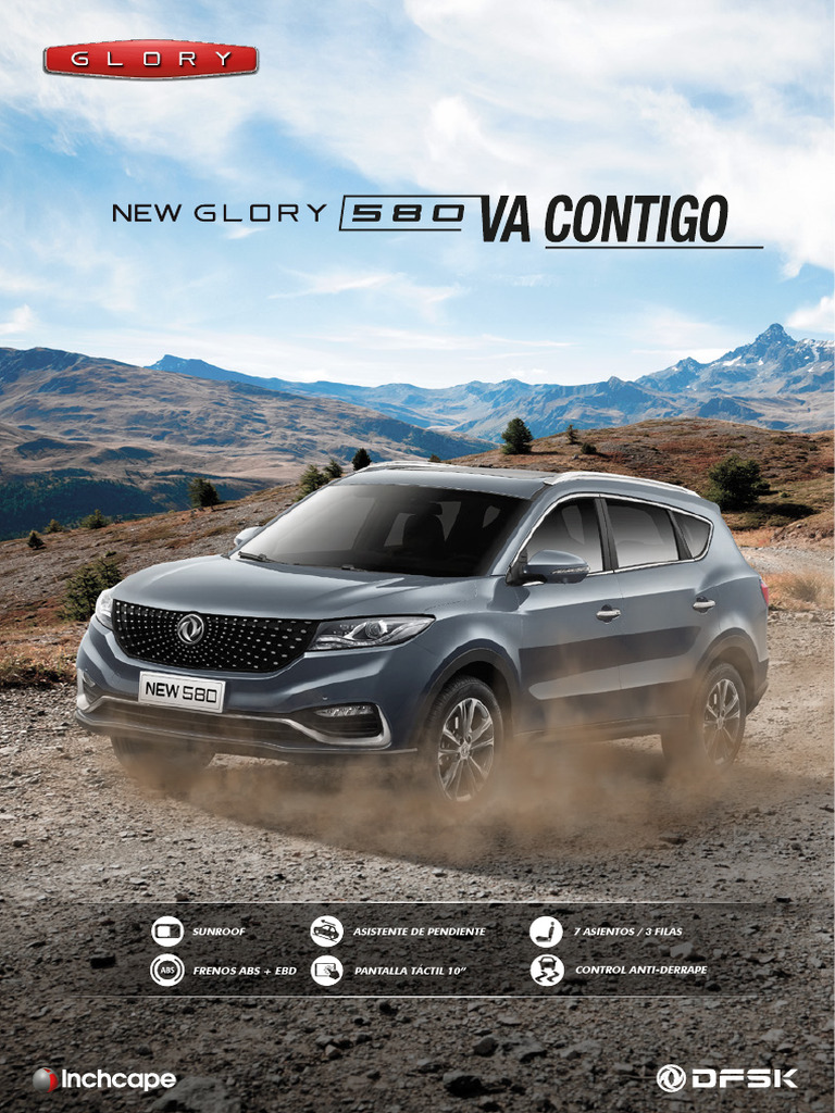580 Glory | PDF | Tecnología de vehículos | Estilos de carrocería