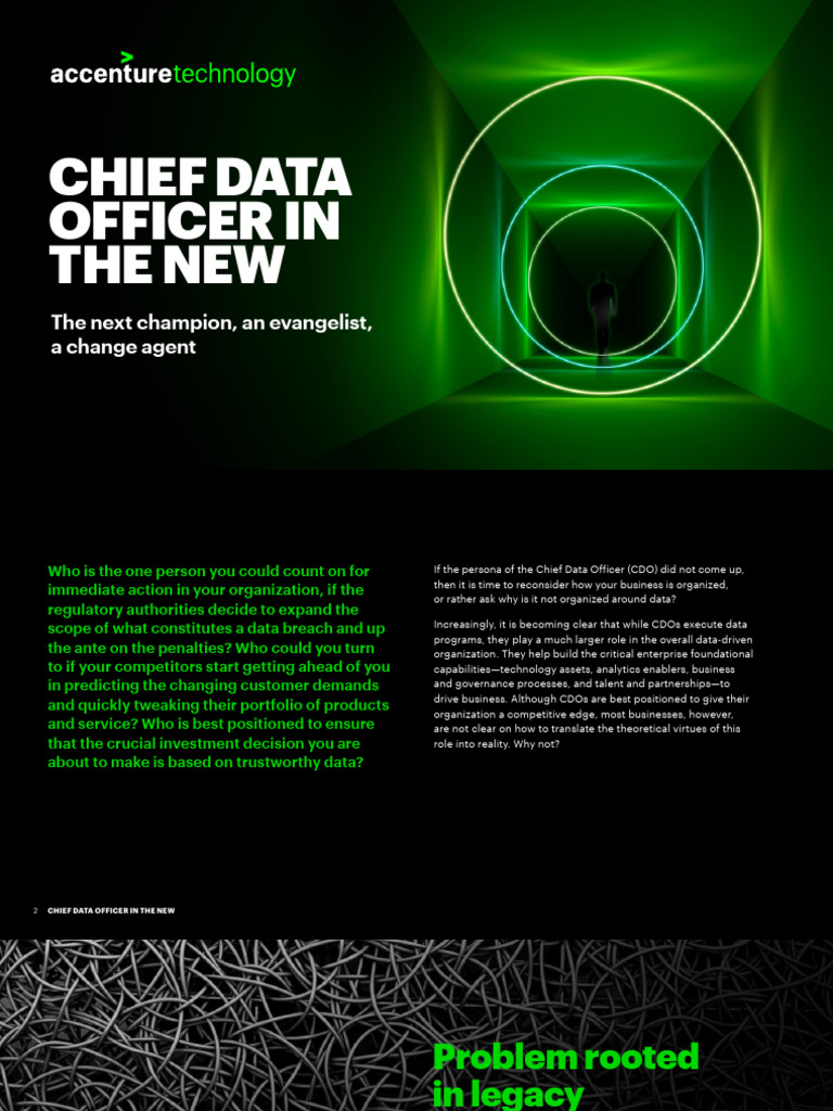 Accenture-Chief Data Officer | PDF | Analytics | Collateralized Debt ...