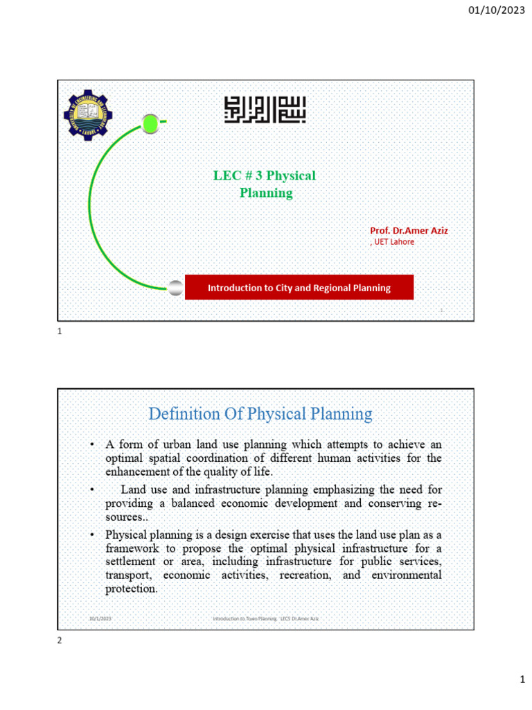 Urban Planning Essentials | PDF