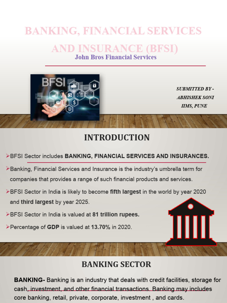 Abhishek BFSI | PDF | Banks | Financial Services