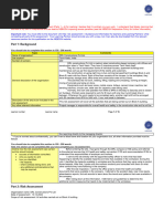 Unit IG2 Risk Assessment Sample-V5.2 | PDF | Risk | Risk Assessment