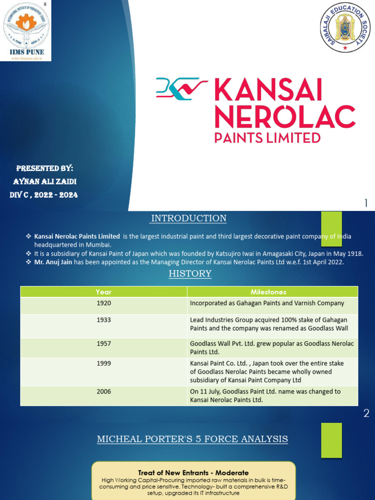 Nerolac | PDF | Paint | Business