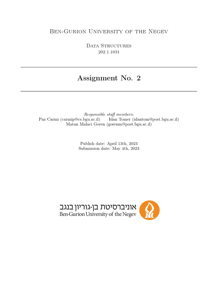 DaSt232 Assignment 2 | PDF | Class (Computer Programming) | Boolean Data Type