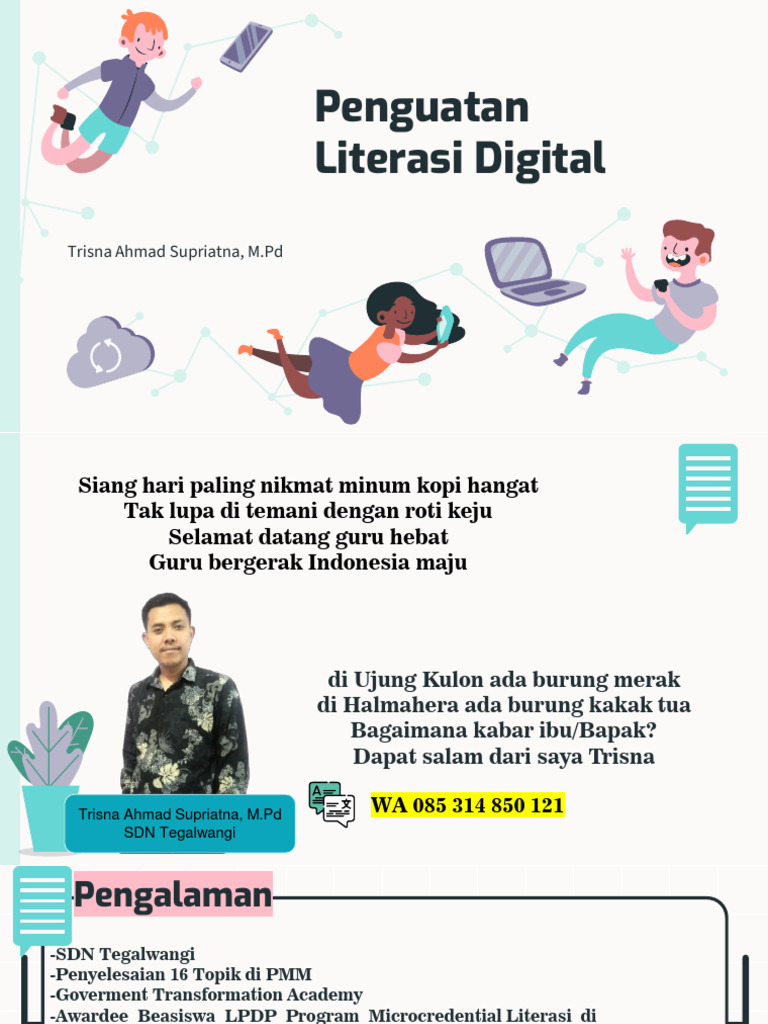 Penguatan Literasi Digital di Sekolah | PDF | Karier & Perkembangan ...