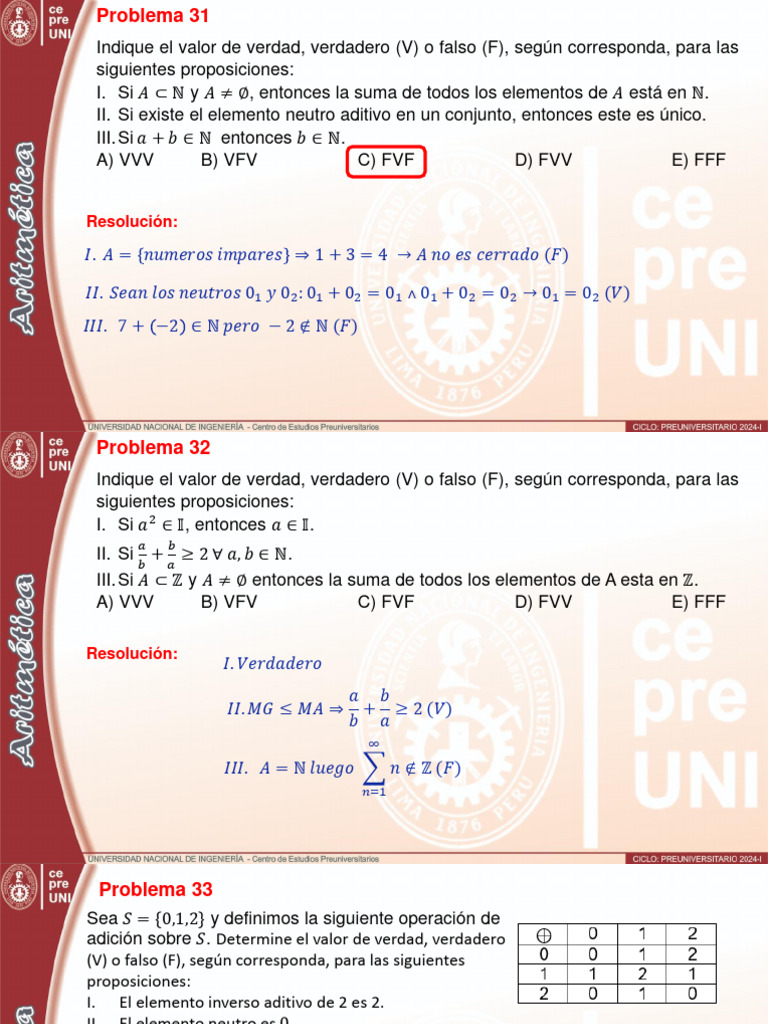 Ejercicios Semana 12 2024 I | PDF | Sustracción | Entero