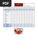 127 FORM Checklist Pemeriksaan Alat Dan Kelayakan Tools | PDF