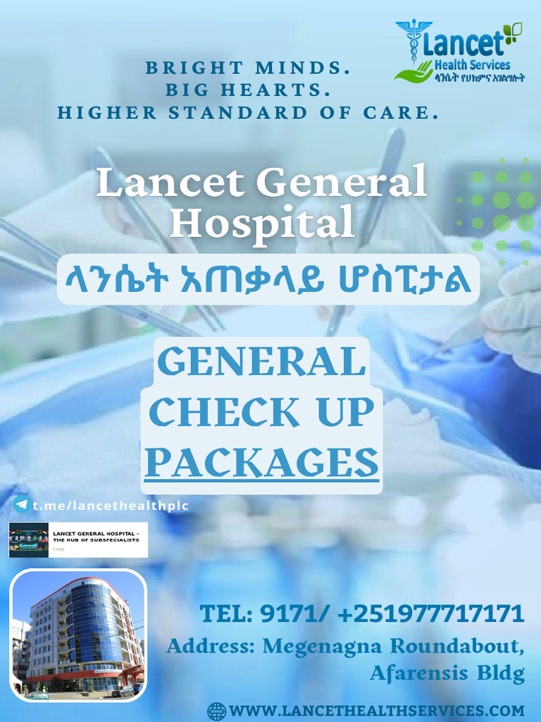 General Medical Check Up Packages | PDF | Physical Examination ...