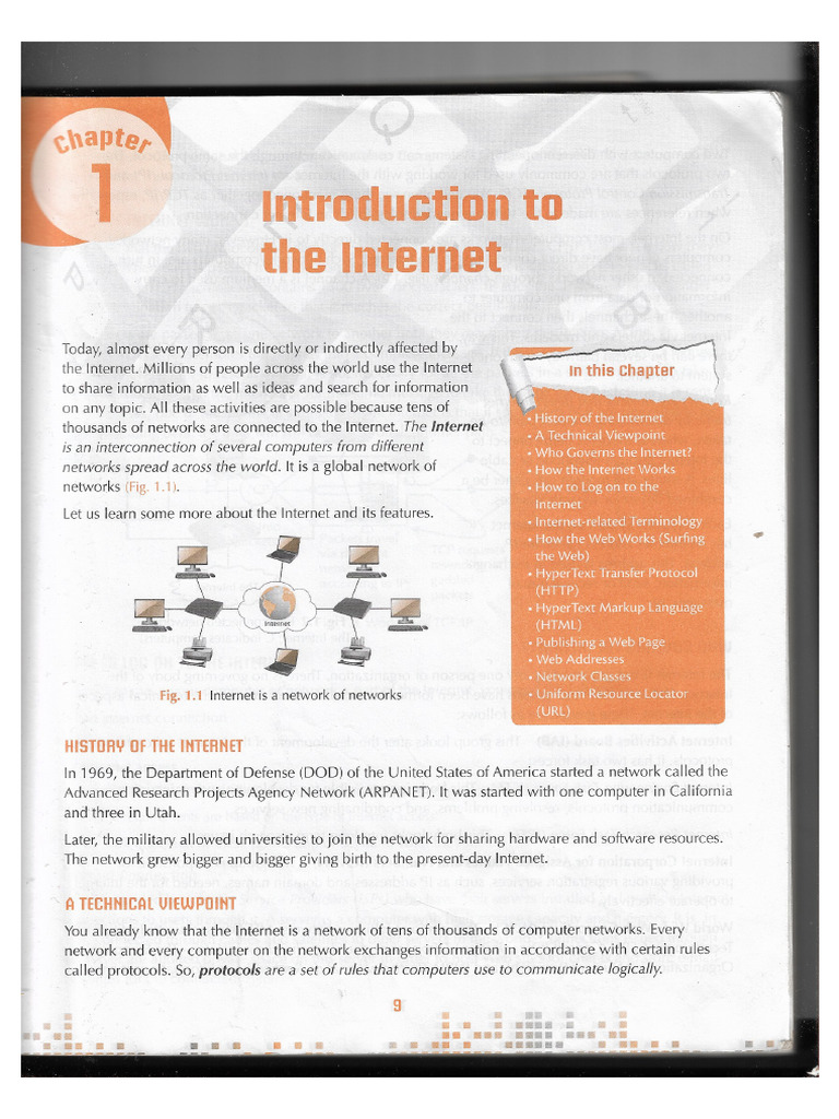 CLX-CS-CH01 Intro To Internet | PDF