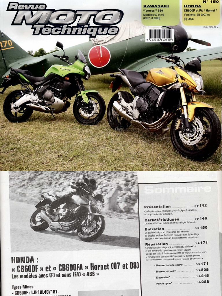 RMT Hornet 2007-2008 | PDF