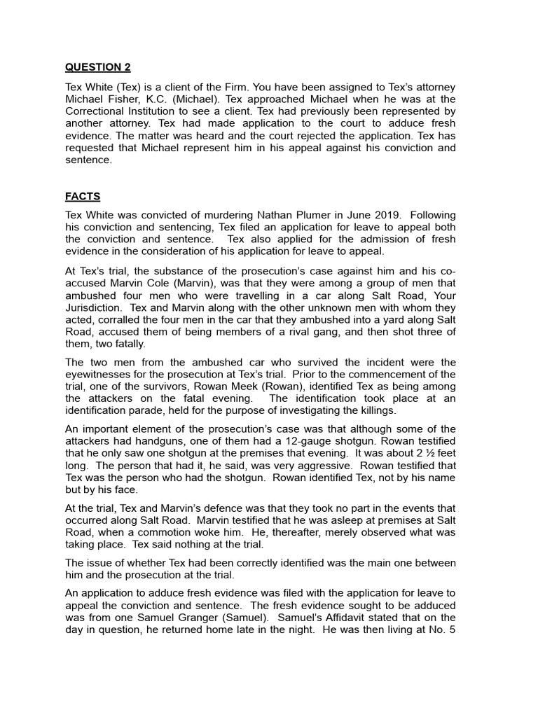Legal Drafting Assign 1 Question 2 Draft | Download Free PDF | Cross ... Legal Drafting Assign 1 Question 2 Draft | Download Free PDF | Cross ...