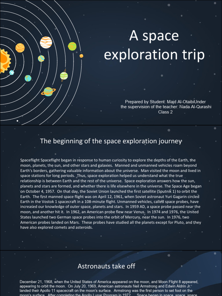 Space discovery (مجد العتيبي) | PDF | Space Exploration | Outer Space