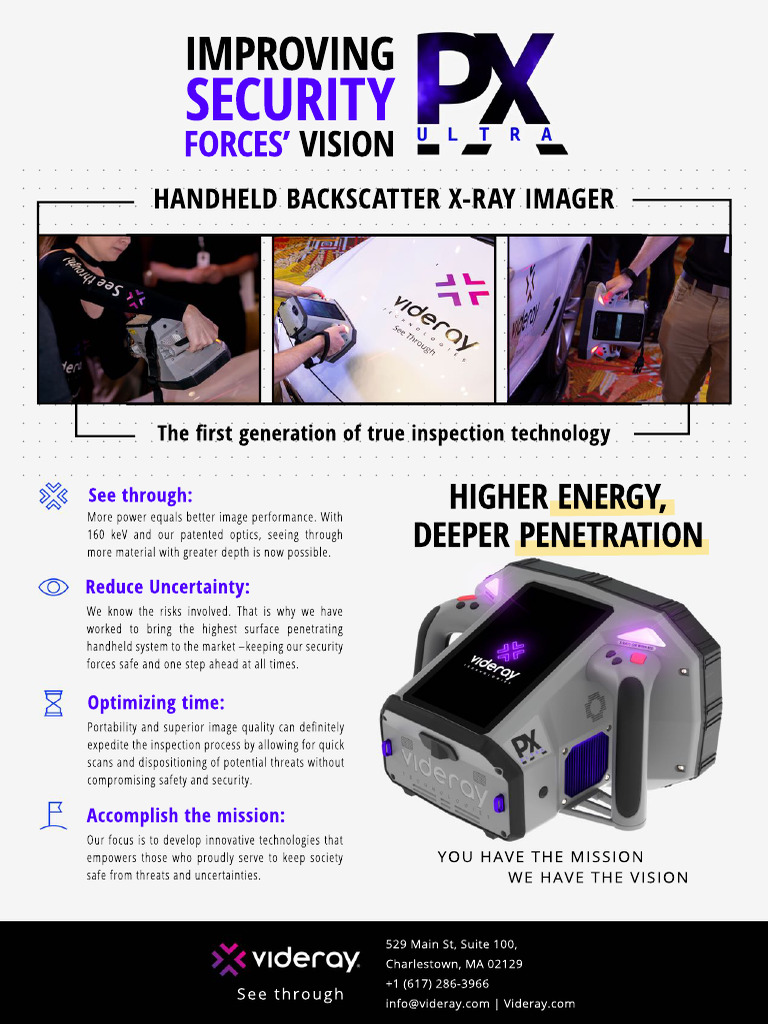Videray - PX Ultra - Datasheet - EN | PDF