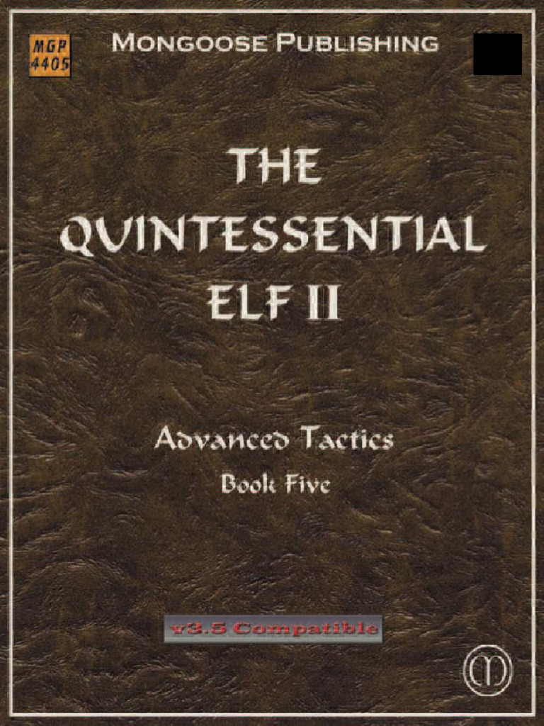 The Quintessential Elf II | PDF | Elf (Dungeons & Dragons) | Elves