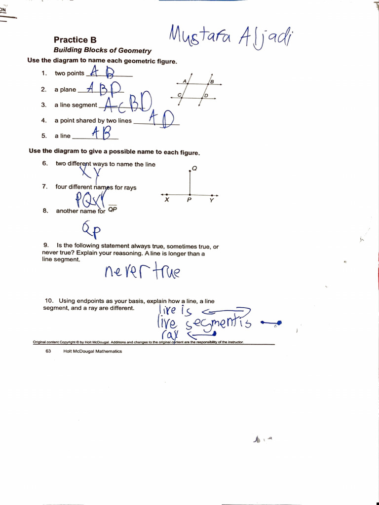 Mustafa Aljadi Math Work | PDF