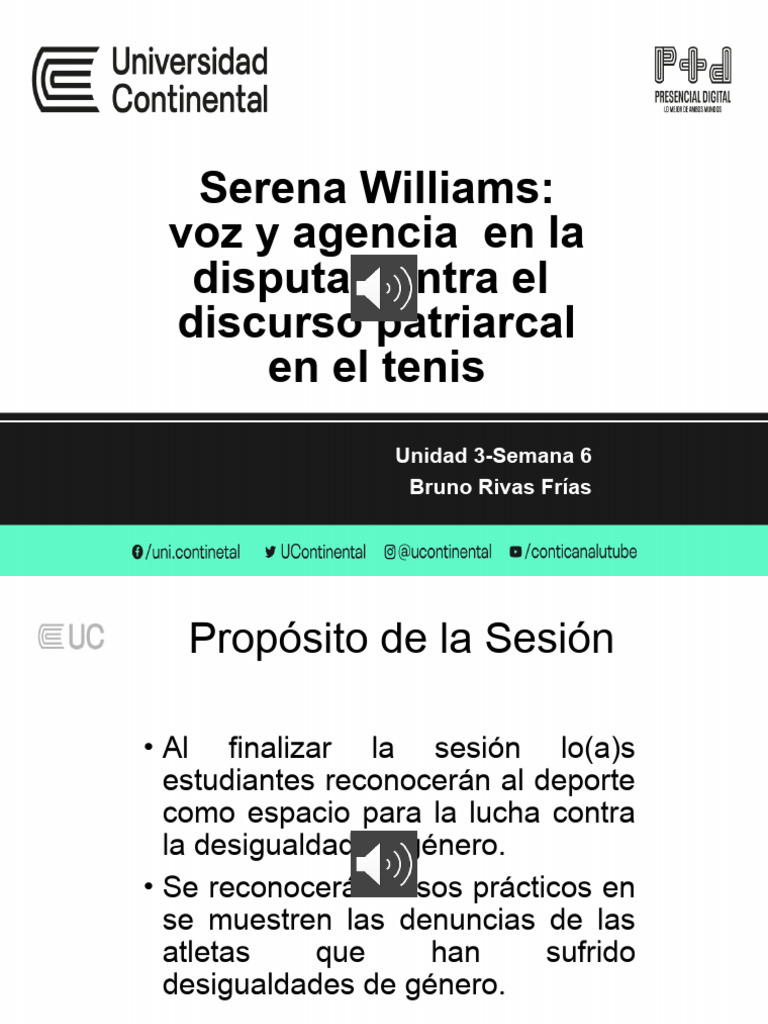 Objeto - Semana 6 | PDF | Sexismo | Serena Williams