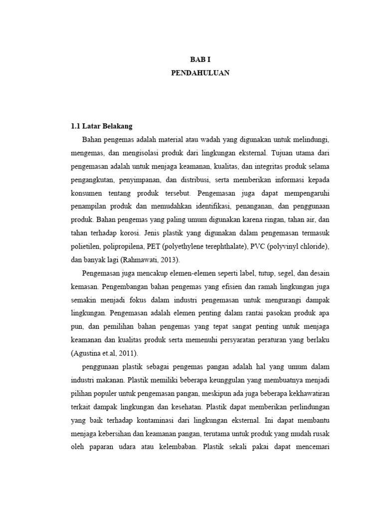 Kemasan Pak Taufik 2 | PDF