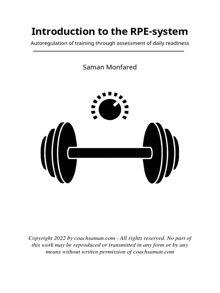 RPE Clean Final Esktna | PDF | Weight Training | Strength Training