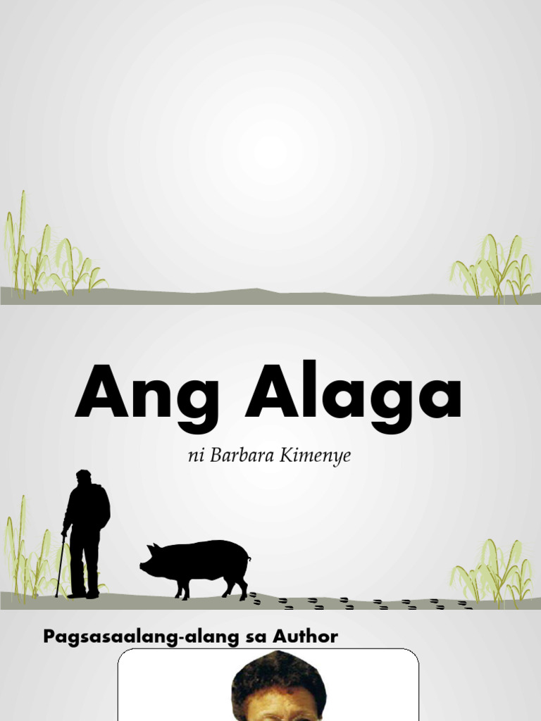 Ang Alaga - Isang Pag-Uulat | PDF