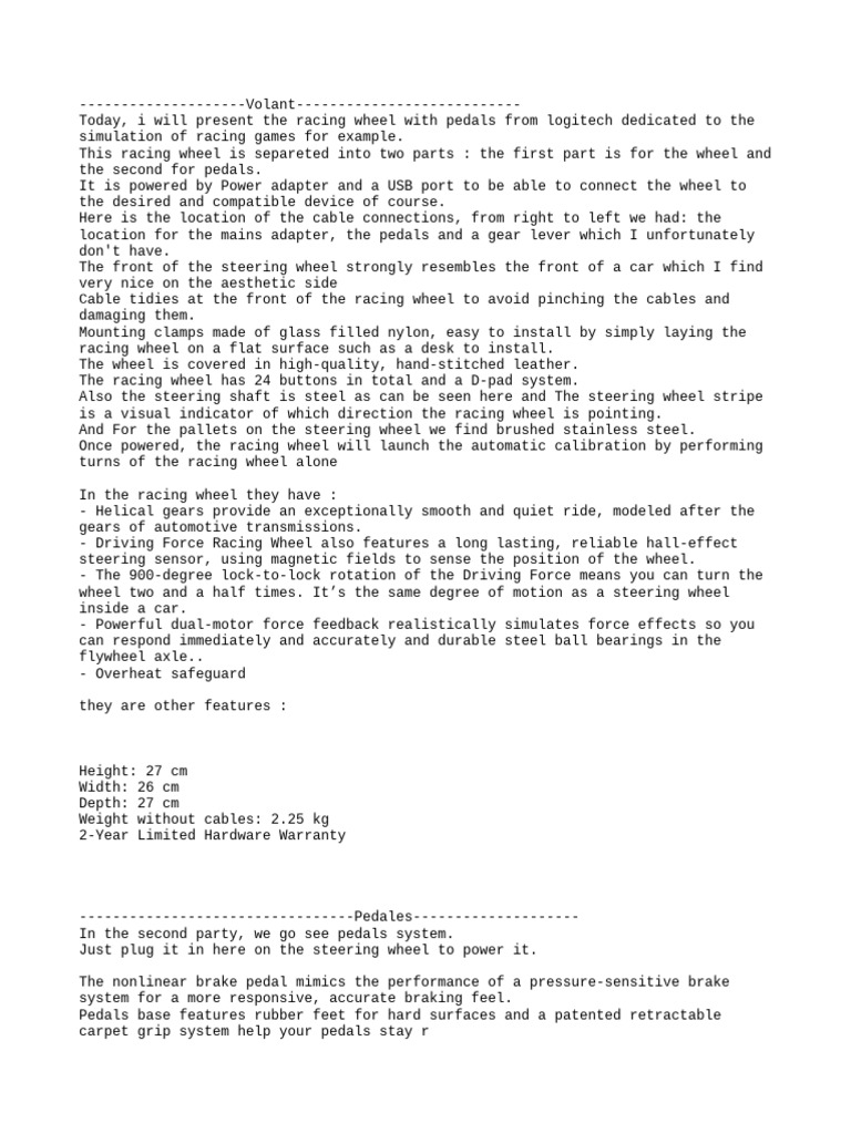 Texte Final Etlv | PDF | Gear | Automotive Industry