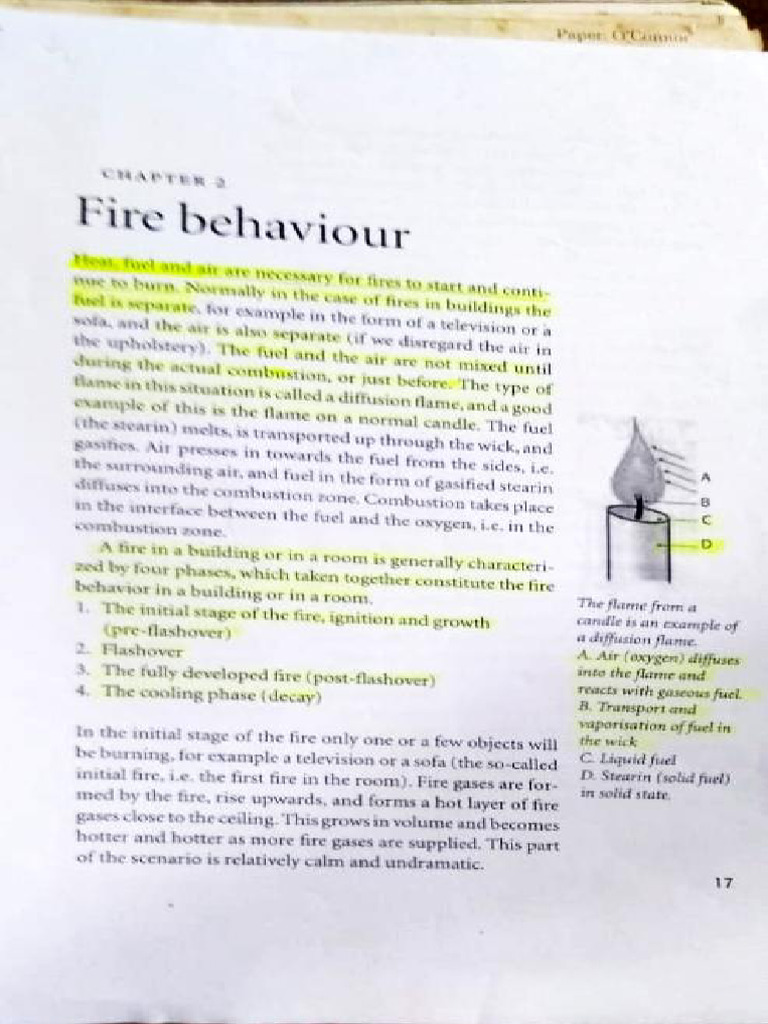 Fire Behavior | PDF